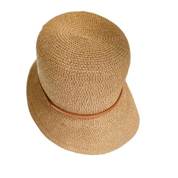Talbots | Accessories | Talbots Womens Straw Bucket Hat Festival ...